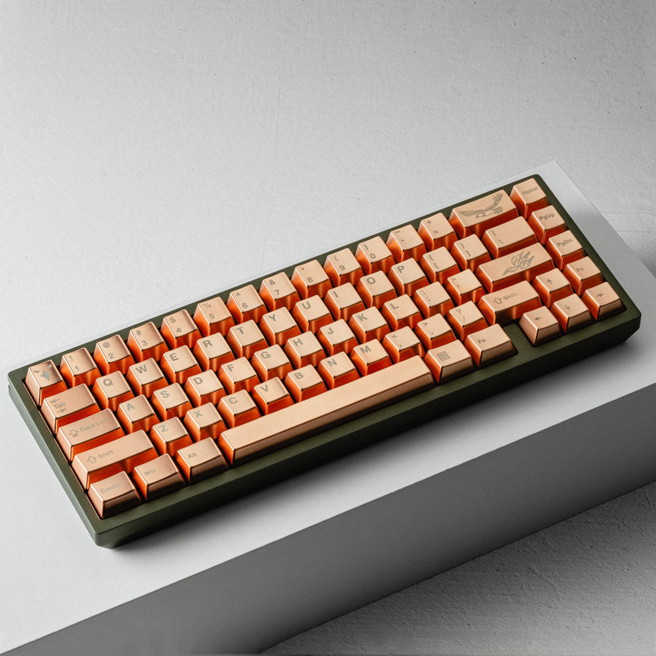 Awekeys: フルメタルキーキャップセットで洗練されたタイピング体験