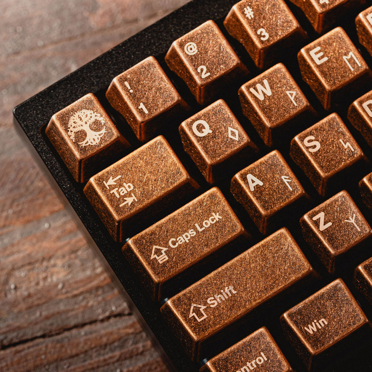 Awekeys Viking Antiques Full Metal Keycaps Set