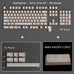 Full Metal Keycaps Set Designered for Mac - Hello Silver – Awekeys
