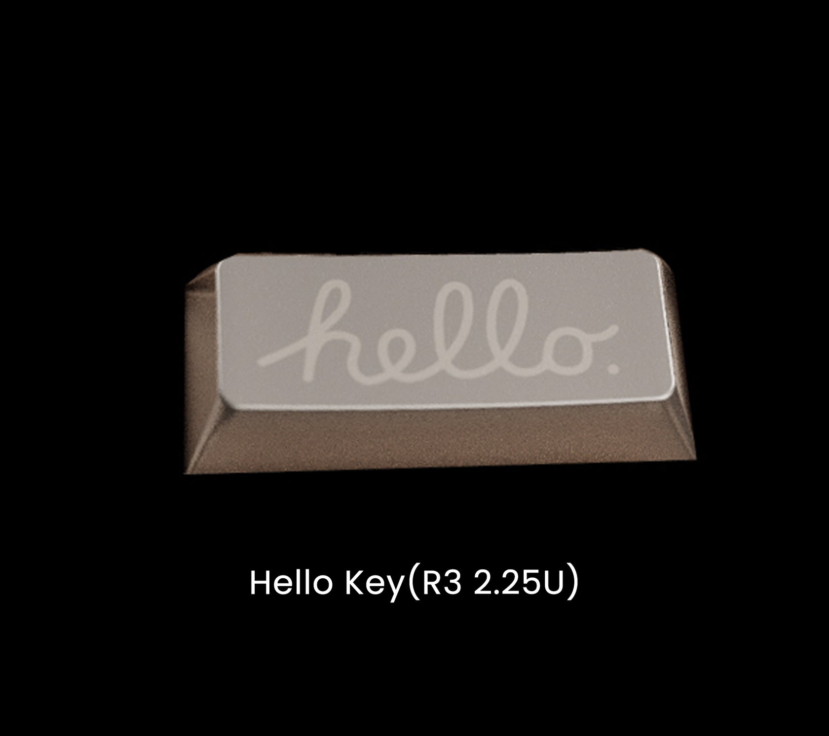 Full Metal Keycaps Set Designered for Mac - Hello Silver – Awekeys